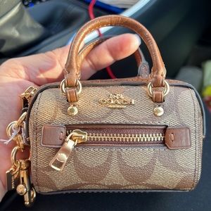 Coach | Bags | Coach Mini Rowan Charm | Poshmark